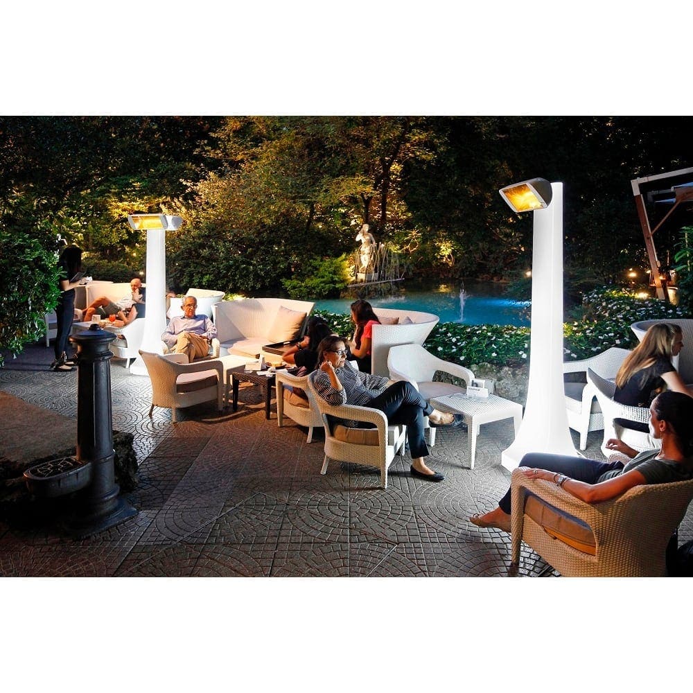 Terrasverwarmer design is warm en stijlvol | Warmteshop